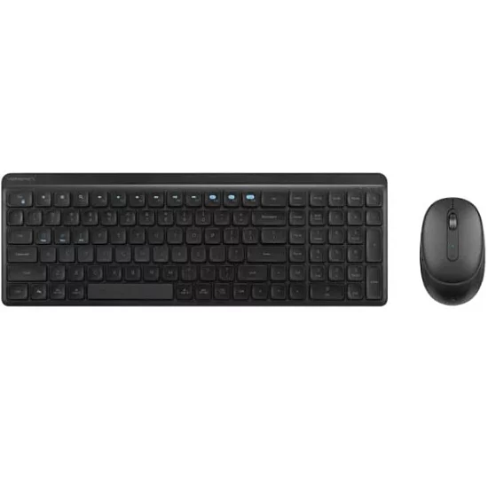 TASTATURA + MIŠ WIRELESS VOLKANOX SCORCH VKX-209-GT, US CRNA