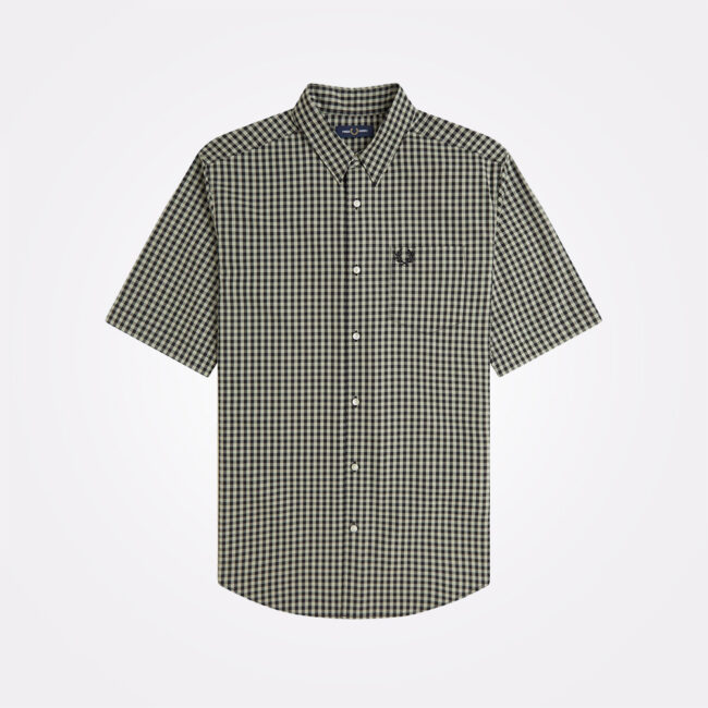 Fred Perry Gingham Short Sleeve Shirt
