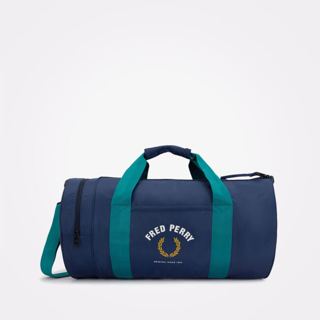 Fred Perry Sport Nylon Large Barrel Bag