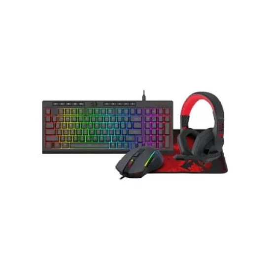 REDRAGON 4 IN 1 COMBO S149 - K515-RGB + M616-RGB + H120 + P016 CENA