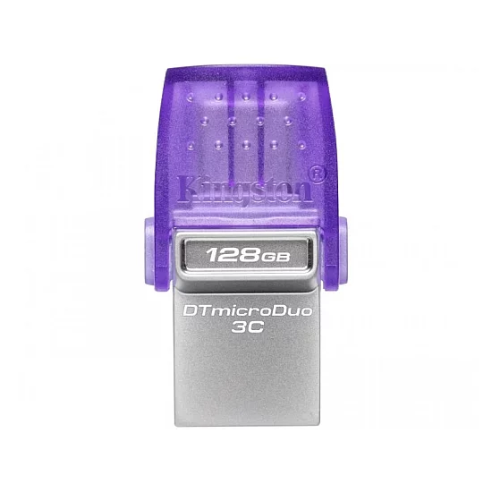 KINGSTON 128GB DATATRAVELER MICRODUO 3C USB 3.2 FLASH DTDUO3CG3/128GB