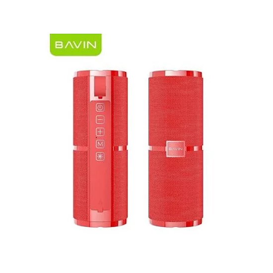 BAVIN BLUETOOTH ZVUČNIK BM-06, 8W, CRVENA