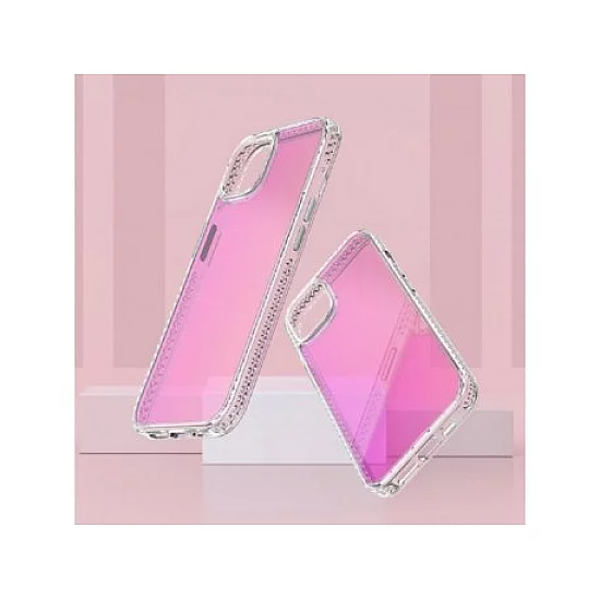 DEVIA FUTROLA HARD CASE BRIGHT SERIES ZA IPHONE 13 PRO GRADUAL PINK CENA