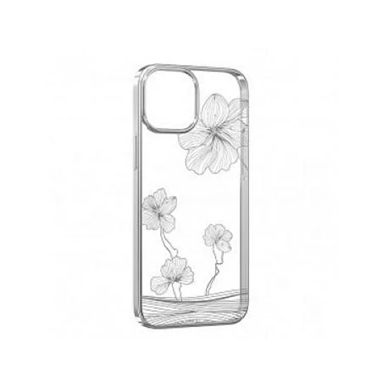 DEVIA FUTROLA HARD CASE DEVIA CRYSTAL FLORA ZA IPHONE 13 SREBRNA 24604 CENA