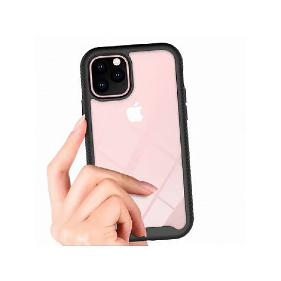 DEVIA FUTROLA SILIKONSKA SHARK 5 SHOCKPROOF CASE ZA IPHONE 11 CRNA CENA
