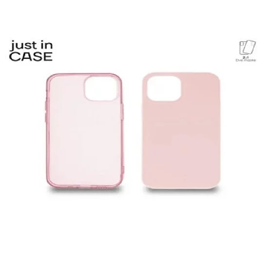 JUST IN CASE 2U1 EXTRA CASE MIX PAKET PINK ZA IPHONE 13 MINI MIX107PK CENA