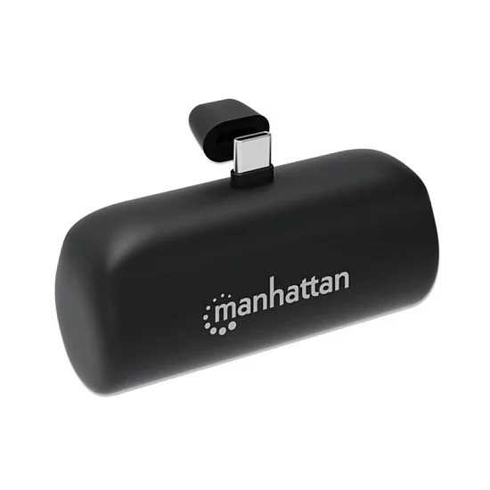 POWERBANK MANHATTAN 102612 5000MAH 20W/BLACK/USB-C