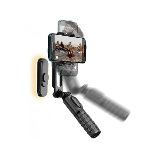 DEVIA GIMBAL SHAKE-PROOF TRIPOD SELFIE STICK CENA