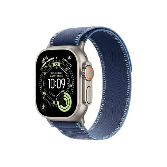 APPLE WATCH ULTRA 3 CELLULAR 49MM NATURAL TITANIUM CASE WITH BLUE/BRIGHT BLUE TRAIL LOOP - S/M (MEWR4PM/A)