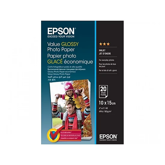 EPSON S400037 10X15CM (20 LISTOVA) GLOSSY FOTO PAPIR CENA
