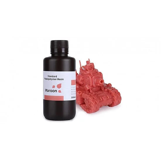 ELEGOO STANDARD RESIN 1KG - MAROON CENA