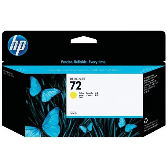 HP NO.72 130 ML YELLOW INK CARTRIDGE C9373A CENA