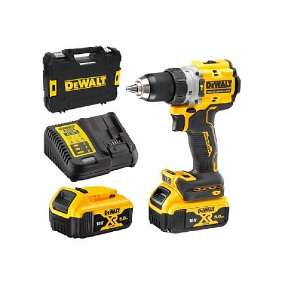 DEWALT AKU UDARNA BUŠILICA DCD805P2T 2X18V 5,0AH 90NM + TSTAK CENA