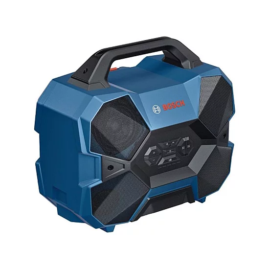 BOSCH PLAVI ALAT BLUETOOTH ZVUČNIK GPB 18V-6 SC SOLO BEZ BATERIJE I PUNJAČA (06014A6000)