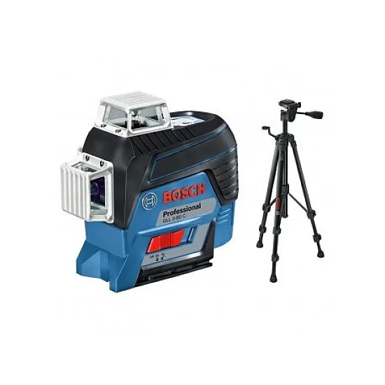BOSCH PLAVI ALAT GLL 3-80 C + BT 150 LINIJSKI LASER 3X360° BLUETOOTH 80M CENA