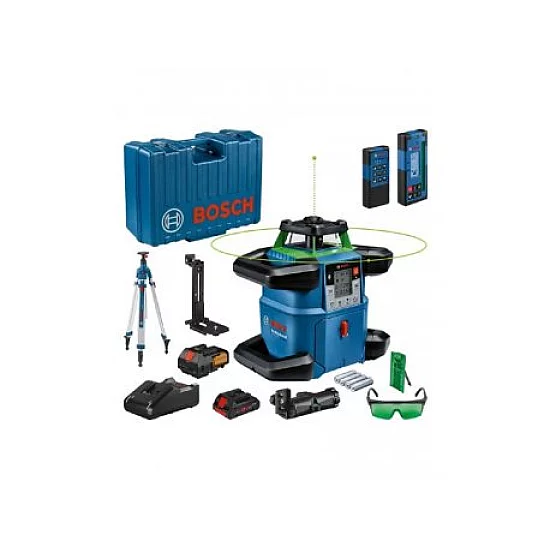 BOSCH GRL 650 CHVG ROTACIONI LASER - ZELENE LINIJE + STATIV BT 300 HD, 18V PROCORE, 1X4,0AH, 06159940PS CENA