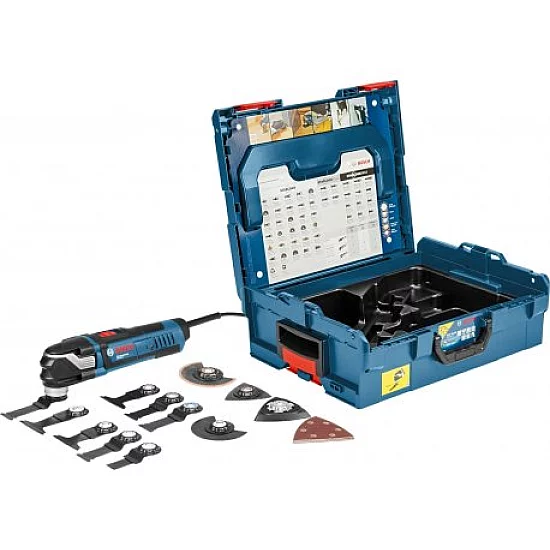 BOSCH VIŠENAMENSKI ALAT – RENOVATOR GOP 30-28 + SET ALATA + L-BOXX, 300W, 0601237000 CENA