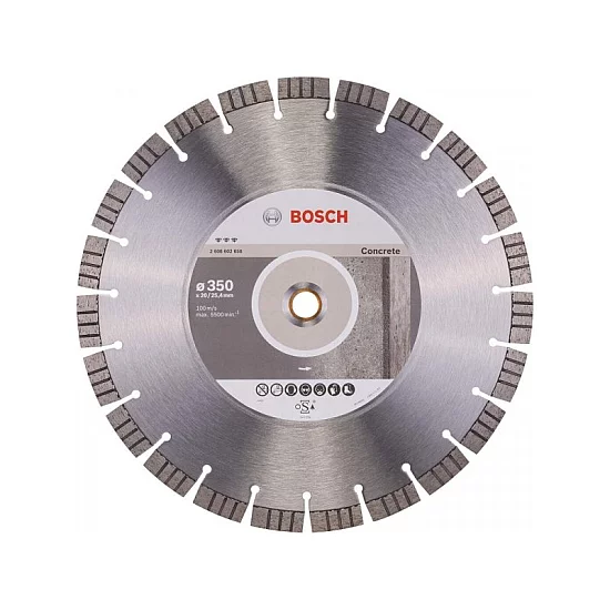 BOSCH DIJAMANTSKA REZNA PLOČA ZA BETON BEST FOR CONCRETE 350 X 20,00+25,40 X 3,2 X 15 MM 2608602658 CENA