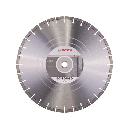BOSCH DIJAMANTSKA REZNA PLOČA ZA BETON BEST FOR CONCRETE 450 X 25,40 X 3,6 X 12 MM CENA