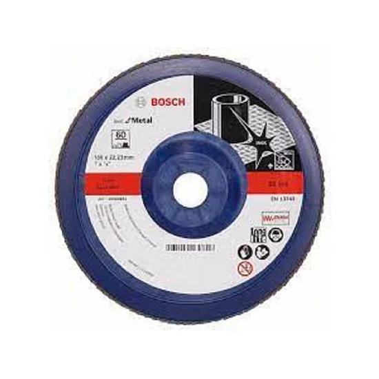 BOSCH LAMELNI BRUSNI DISK X571, BEST FOR METAL PREČNIK 180 MM; GRANULACIJA 60, RAVNI - 2608607343