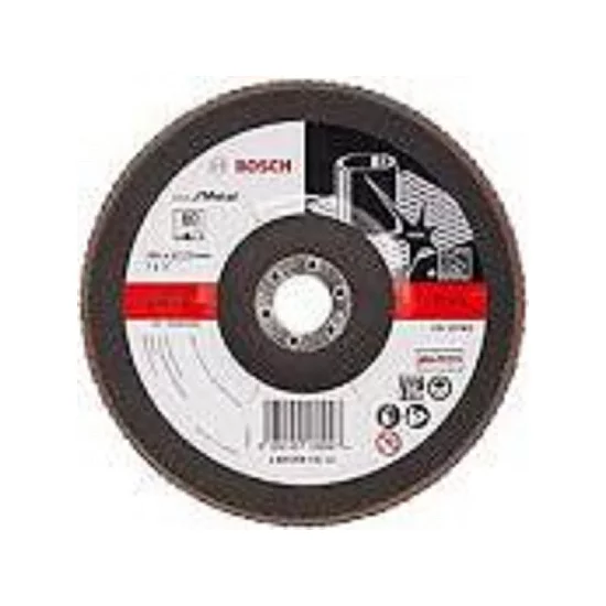 BOSCH LAMELNI BRUSNI DISK X571, BEST FOR METAL PREČNIK 180 MM; GRANULACIJA 80, KOLENASTI - 2608606739