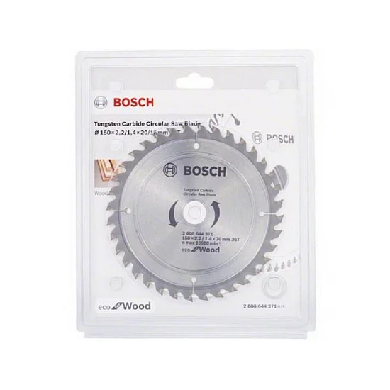 BOSCH LIST KRUŽNE TESTERE ECO FOR WOOD 150 X 2.2;1.4 X 20 36 T CENA