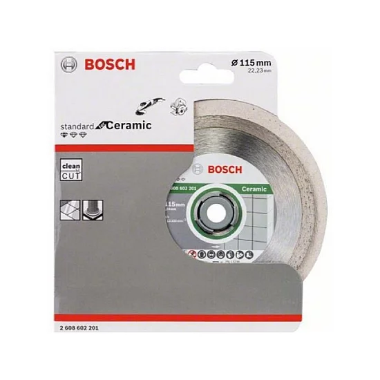 BOSCH DIJAMANTSKA REZNA PLOČA STANDARD FOR CERAMIC 115 X 22.23 X 7 MM CENA