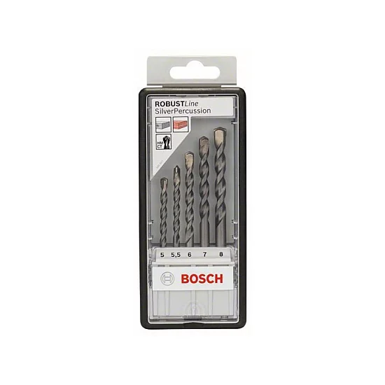 BOSCH 5-DELNI ROBUST LINE SET BURGIJA ZA BETON CYL-3 2607010526, 5; 5,5; 6; 7; 8 MM CENA