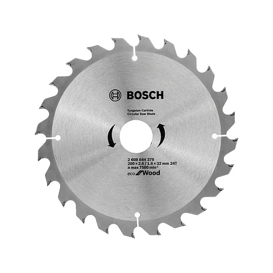 BOSCH LIST KRUŽNE TESTERE ECO FOR WOOD 200X32-24, 2608644379