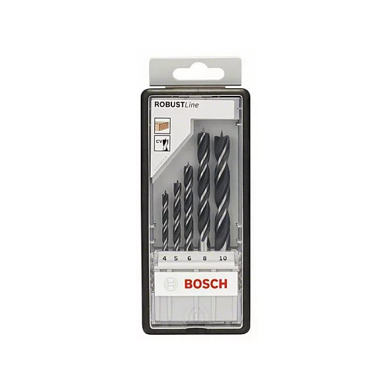 BOSCH 5-DELNI ROBUST LINE SET SPIRALNIH BURGIJA ZA DRVO 2607010527, 4; 5; 6; 8; 10 MM CENA