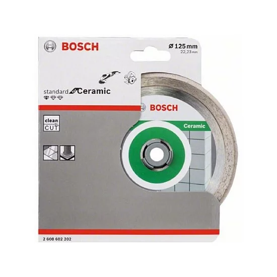 BOSCH DIJAMANTSKA REZNA PLOČA STANDARD FOR CERAMIC 125 X 22.23 X 7 MM CENA