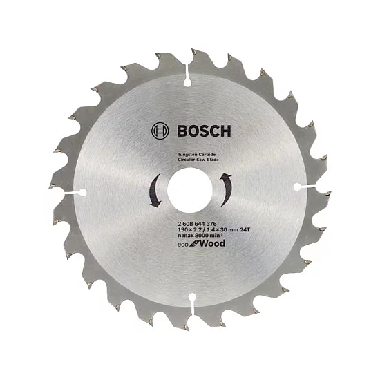 BOSCH LIST KRUŽNE TESTERE ECO FOR WOOD 190X20-24, 2608644375