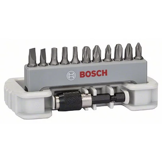 BOSCH 11-DELNI SET BITOVA ODVRTAČA SA DRŽAČEM BITOVA 2608522130