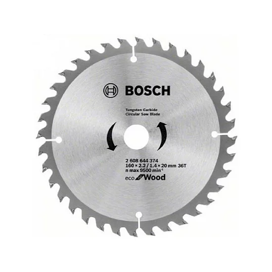 BOSCH LIST KRUŽNE TESTERE ECO FOR WOOD 160 X 2.2;1.4 X 20 36 T CENA