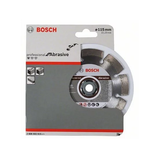 BOSCH DIJAMANTSKA REZNA PLOČA STANDARD FOR ABRASIVE 115 X 22.23 X 10 MM CENA