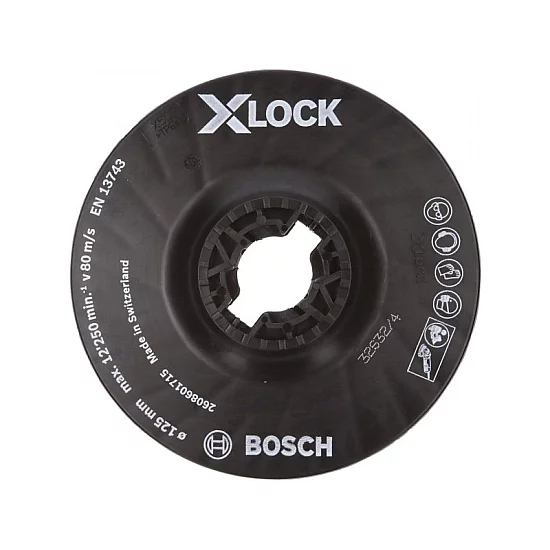 BOSCH X-LOCK POTPORNI TANJIR 125 MM, SREDNJI - 2608601715 CENA