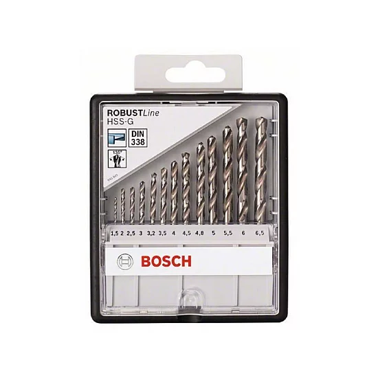BOSCH 13-DELNI ROBUST LINE SET BURGIJA ZA METAL HSS-G, 135° 2607010538 CENA