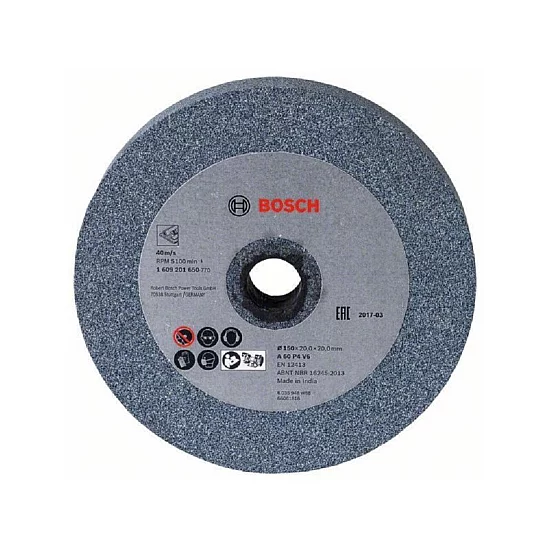 BOSCH BRUSNA PLOČA ZA DVOSTRANU BRUSILICU 1609201650, 150 MM, 20 MM, 60 CENA