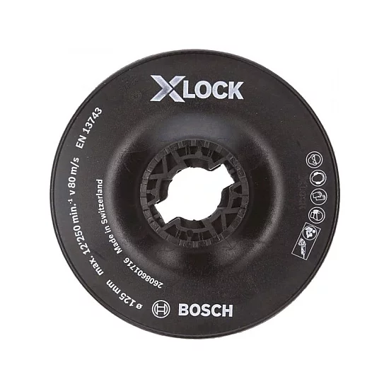 BOSCH X-LOCK POTPORNI TANJIR 125 MM, GRUB - 2608601716 CENA