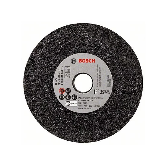 BOSCH BRUSNA PLOČA ZA RAVNU BRUSILICU 1608600069, 125 MM, 20 MM, 24 CENA