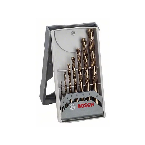 BOSCH 7-DELNI MINI X-LINE SET BURGIJA ZA METAL HSS-CO, 135° 2608589296, 2; 3; 4; 5; 6; 8; 10 MM CENA