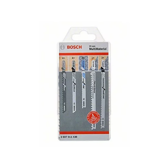 BOSCH JSB MULTI MATERIAL KOMPLET, 15 DELOVA 2607011438 CENA