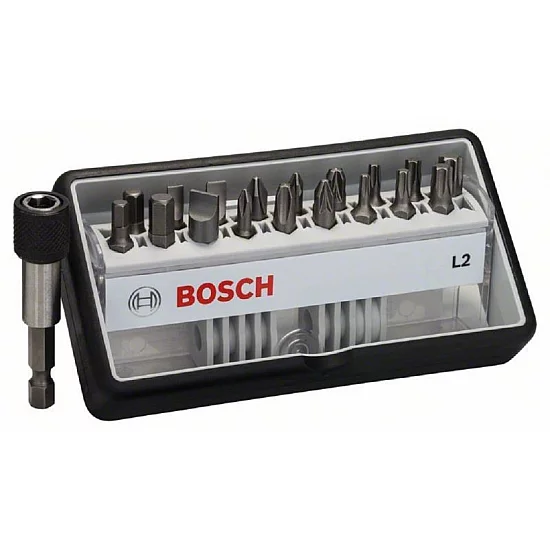 BOSCH 18+1-DELNI SET ROBUST LINE BITOVA ODVRTAČA L EKSTRA TVRDI 2607002568, 25 MM, 18+1-DELNI