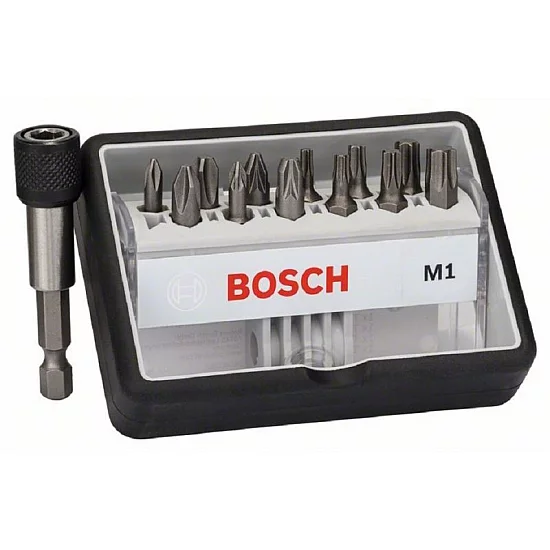 BOSCH 12+1-DELNI SET ROBUST LINE BITOVA ODVRTAČA M EKSTRA TVRDI 2607002563, 25 MM, 12+1-DELNI