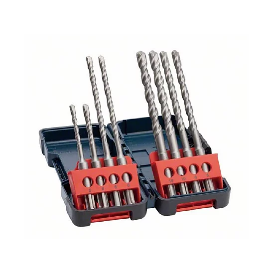 BOSCH 8-DELNI SET HAMER BURGIJA SDS PLUS-3, TOUGH BOX 2607019903
