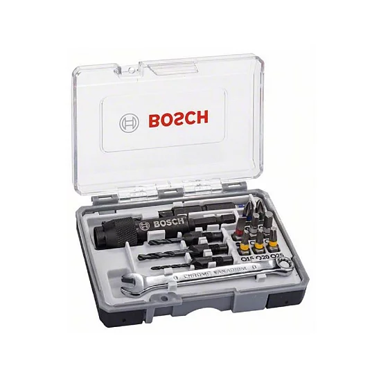 BOSCH 20-DELNI SET BITOVA ODVRTAČA DRILL&DRIVE 2607002786, PH2; PH2; PZ2; SL5; H4; H5; T15; T20; T25 CENA