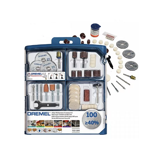 DREMEL SET VIŠENAMENSKOG PRIBORA OD 100 DELOVA 723 2615S723JA CENA