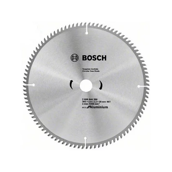 BOSCH LIST KRUŽNE TESTERE ECO FOR ALUMINIUM 305 X 3.2;2.2 X 30 96 T CENA