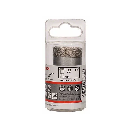 BOSCH DIJAMANTSKA BURGIJA ZA SUVO BUŠENJE DRY SPEED BEST FOR CERAMIC 2608587120, 32 X 35 MM CENA