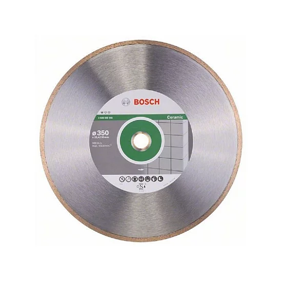 BOSCH DIJAMANTSKA REZNA PLOČA STANDARD FOR CERAMIC 2608602541, 350 X 30+25,40 X 2 X 7 MM CENA